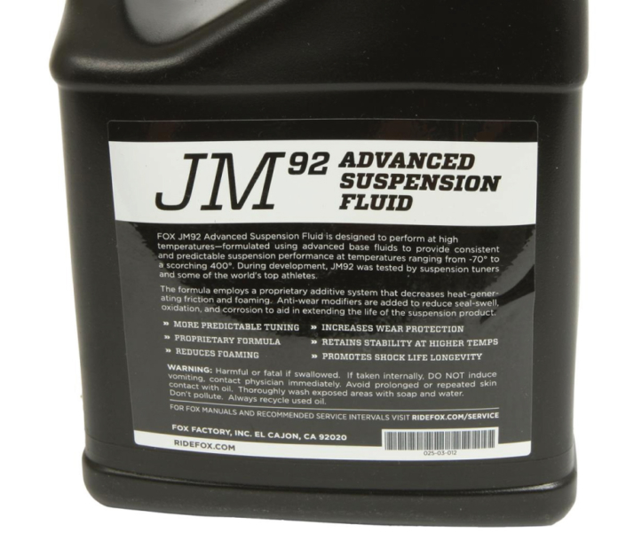 Fox JM92 Shock Oil: Shop, Learn, Save | AccuTune