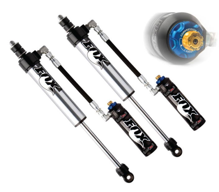 Fox Shock Kit: 07-ON Jeep JK Front, 2.5 Series, Remote Reservoir, 10.1 ...