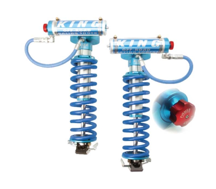 King Shocks F250/350 05+ 4Wd Front 2.5 Dia. Remote Res Coil-Over ...