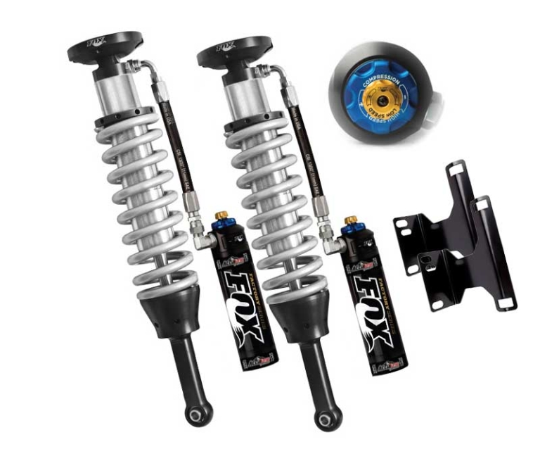 Fox Shock Kit: 05-23 Toyota Tacoma 4wd & 2wd Prerunner, Front Coilover ...
