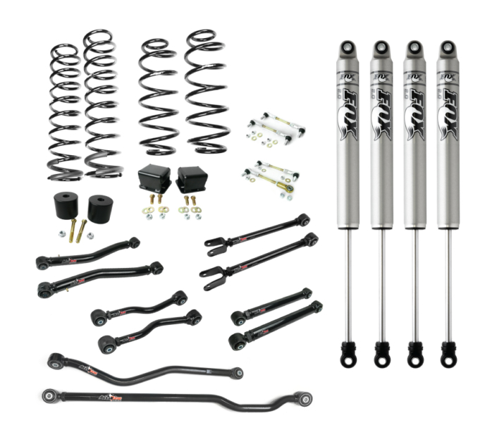 Jeep Wrangler JL 3" Lift Kit, Stage 4 - Fox 2.0 IFP - AccuTune Off-Road