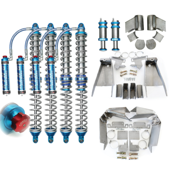 Jeep Wrangler JL 2.5 Coilover Kit - Stage 5 - King W/Adjusters ...