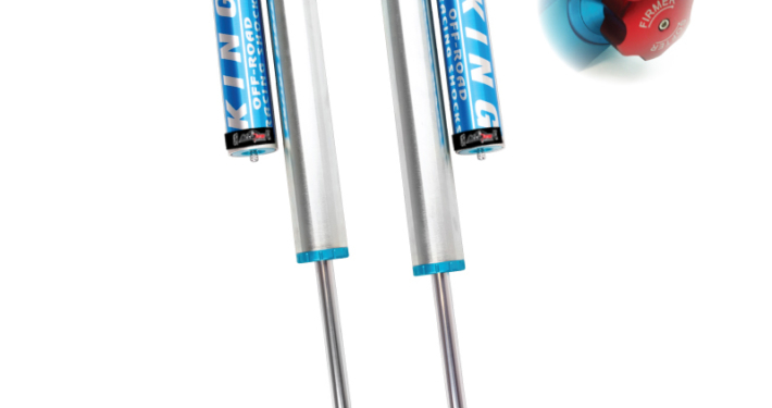 King 2.5 Rear Shocks Silverado 2007-2018 - AccuTune Off-Road