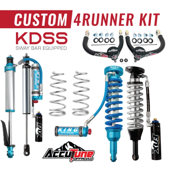 Mid Travel Suspension Kits - Toyota 4Runner / FJ 2010+ - AccuTune Off-Road