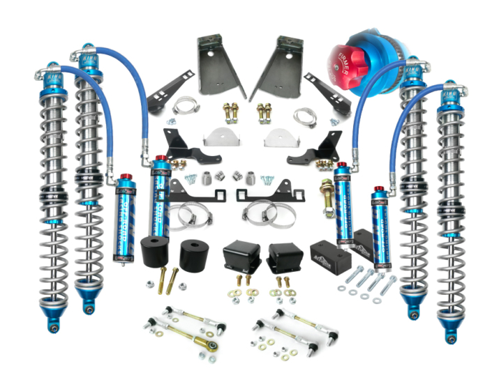 Jeep Wrangler JL 2.5 Coilover Kit - Stage 1 - King W/Adjusters ...