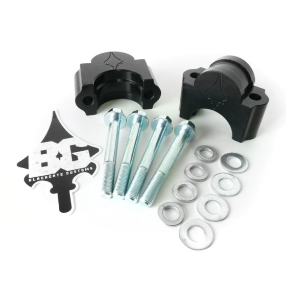 AccuTune Offroad Rear Bump Stop Kit, 03-24 4Runner, GX460/GX470 ...