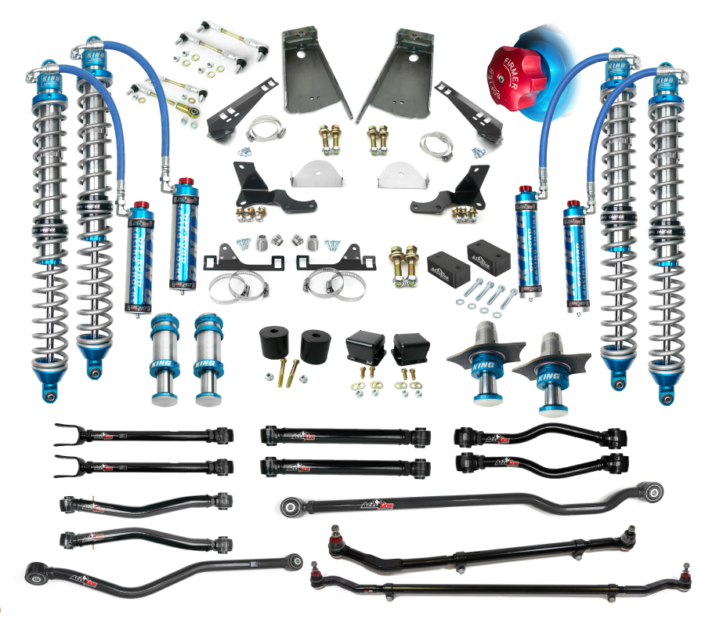 Jeep Wrangler JL 2.5 Coilover Kit - Stage 5 - King W/Adjusters ...