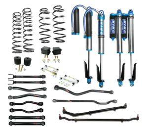Jeep Wrangler JL Rubicon 3" Lift Kit, Stage 5 - King 2.5 RR - AccuTune ...