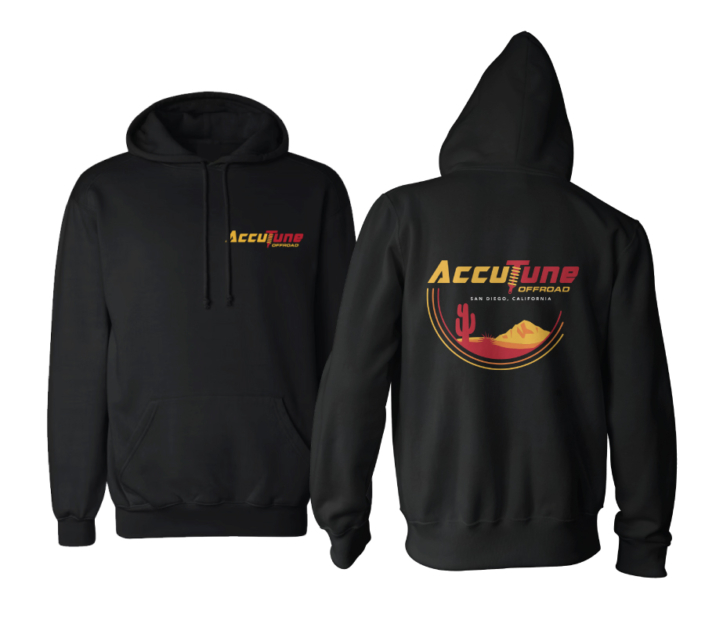 AccuTune Offroad Desert Theme Pull Over Hoodie - AccuTune Off-Road