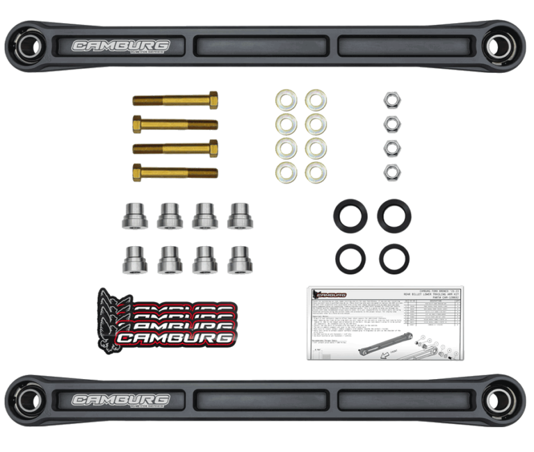Camburg 2021+ Ford Bronco, Rear KINETIK Series Billet Lower Control ...