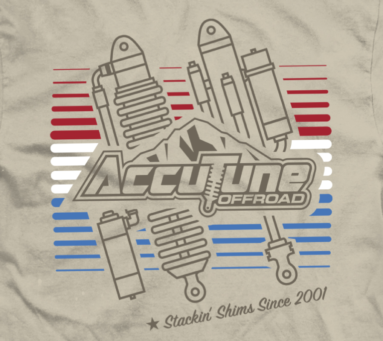 AccuTune Offroad Shirt, Shock Tuning Since 2001