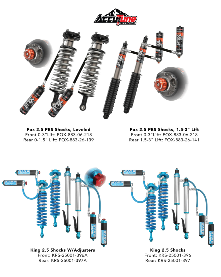 22-ON Toyota Tundra, Custom Kit - AccuTune Off-Road