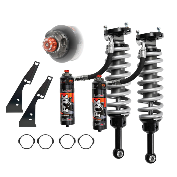 Fox Shock Kit: 03-24 4Runner, FJ, GX470, GX460, Front 2.5 Coilover, 2.5 ...