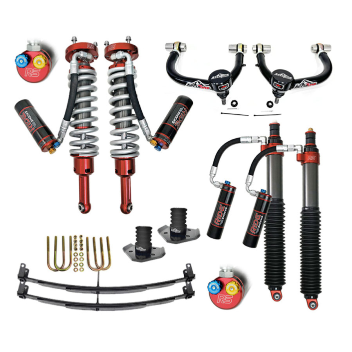 05-23 Tacoma Mid Travel Suspension Kit, Stage 3A - Ride Shocks ...