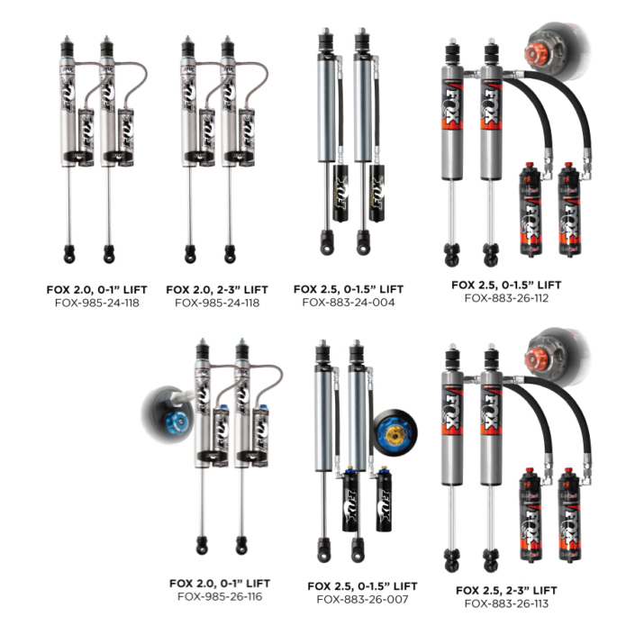 Tacoma Fox Shocks: Custom Mid Travel Suspension Kit