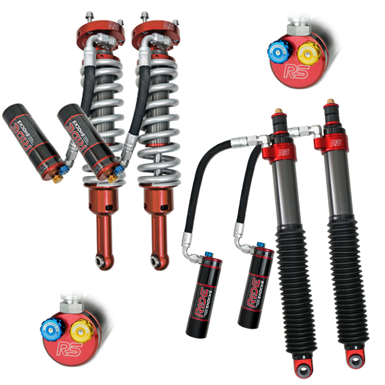 2.5 Inch Shock Package For 03-24 4Runner, 07-14 FJ, 03-09 GX470, 10-23 ...