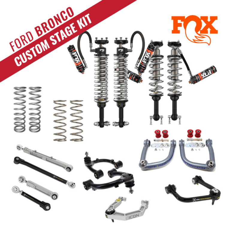 Fox 2021+ Ford Bronco Mid Travel Suspension Kit CUSTOM BUILD - AccuTune ...