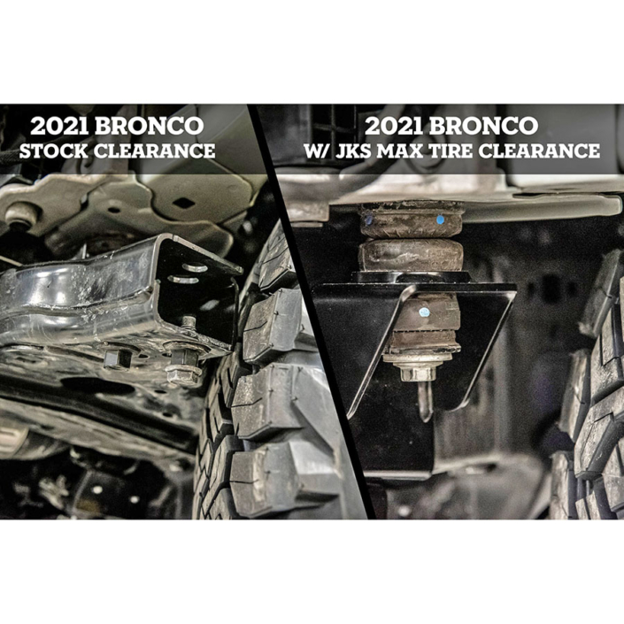 JKS MFG - Max Tire Clearance Kit | 21+ Ford Bronco - AccuTune Off-Road