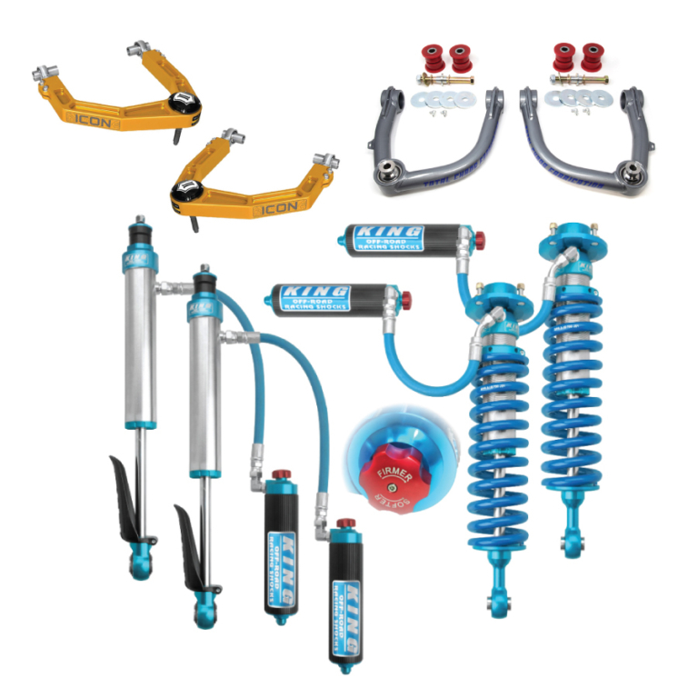 King Shocks 24+ Land Cruiser 250 Mid Travel Suspension Kit, CUSTOM ...