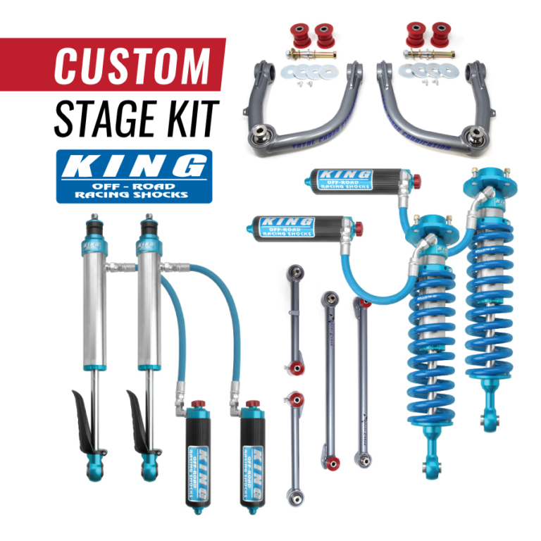 King Shocks 24+ Land Cruiser 250 Mid Travel Suspension Kit, CUSTOM ...