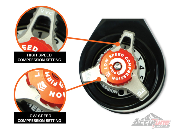 Fox DSC Adjuster Compared to DSC Evo Adjuster - AccuTune Off-Road